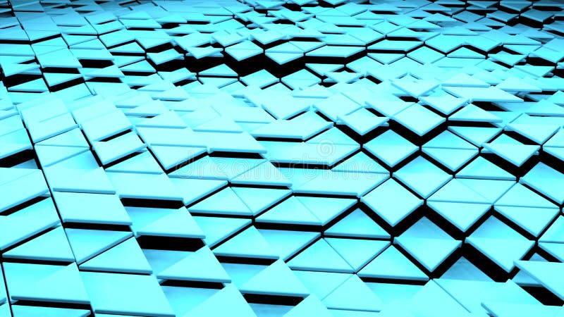 Background of Triangles, Abstract Background, Seamless Loop. Design ...