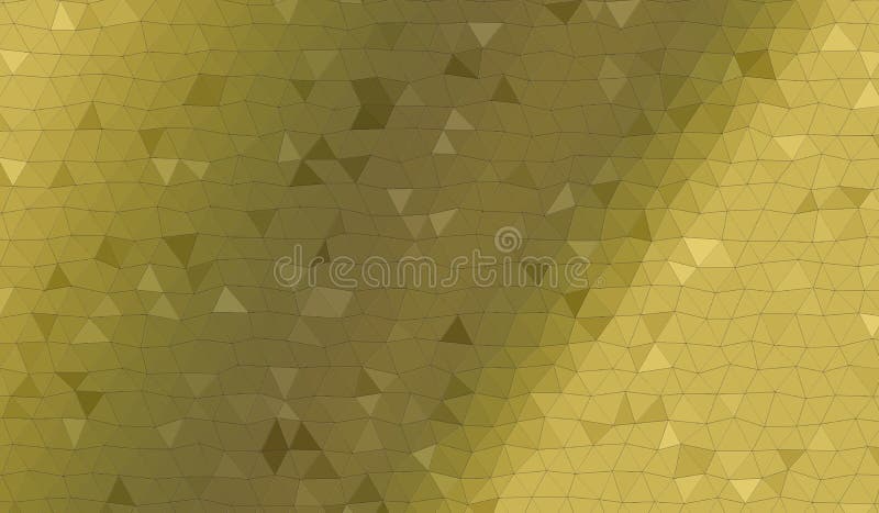 Background with Triangles in the Colors Ocher, Yellow, Light Brown and ...