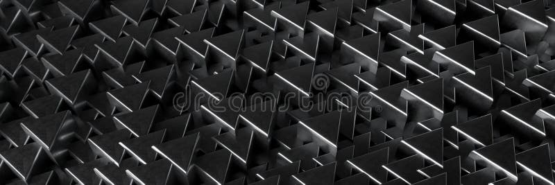 Background of Triangles. Geometric Structure Stock Illustration ...