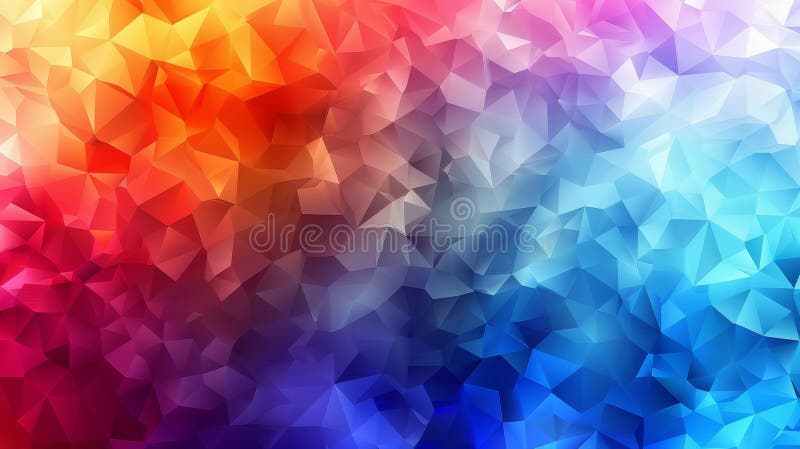 Background with Triangular Shapes in Color, Geometric Pattern in ...