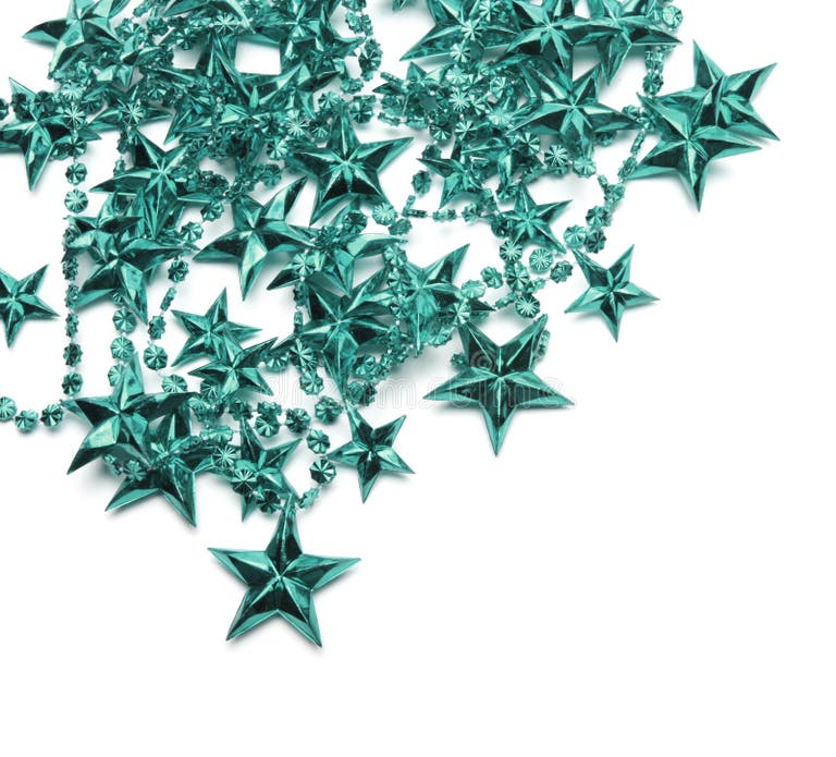 Background with Turquoise Stars Stock Image - Image of ornamental ...