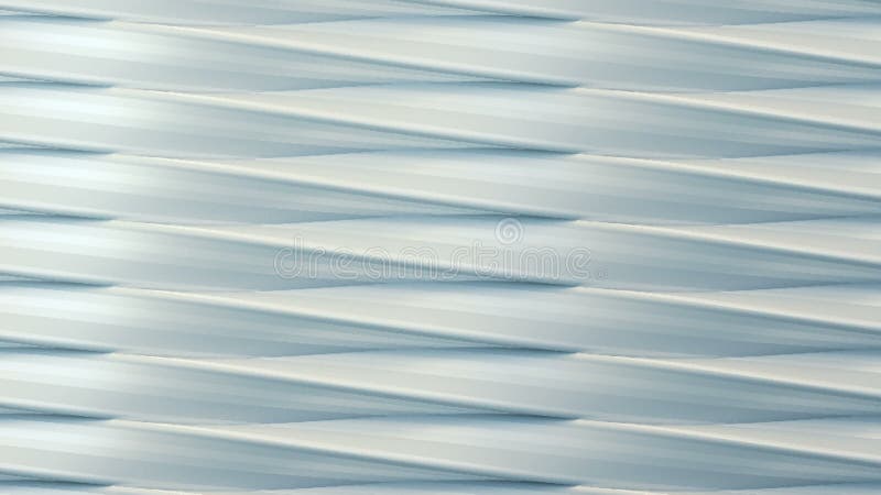 Background of Twisted White Shapes. 3d Rendering Seamless Loop ...