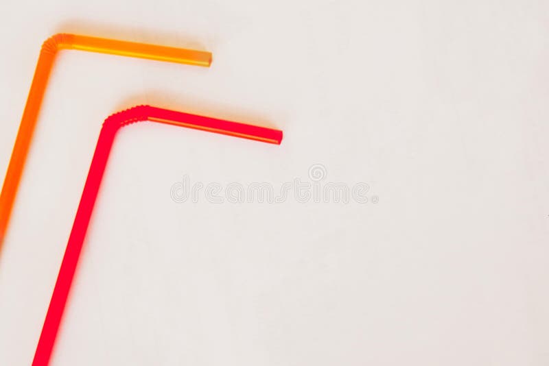 Background of Two Colored Straws. Stock Image - Image of straw, straws ...