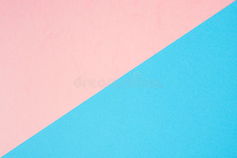 Background of Red and Blue Paper Divided Diagonally. Sheets of Blank ...