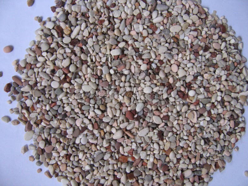 Background Type View of Small Rocks on a Pavement Road Stock Image ...