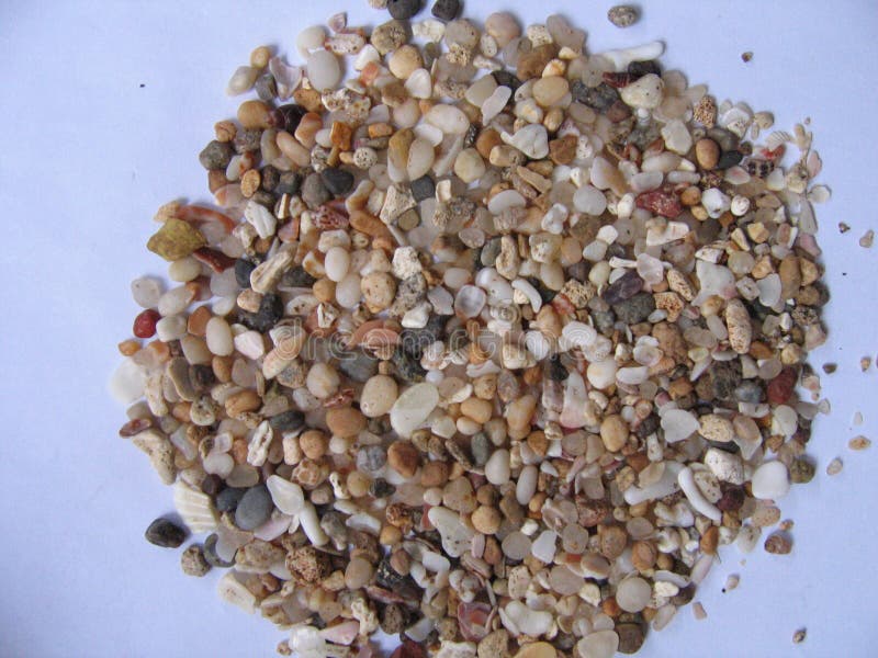 Background Type View of Small Rocks on a Pavement Road Stock Image ...