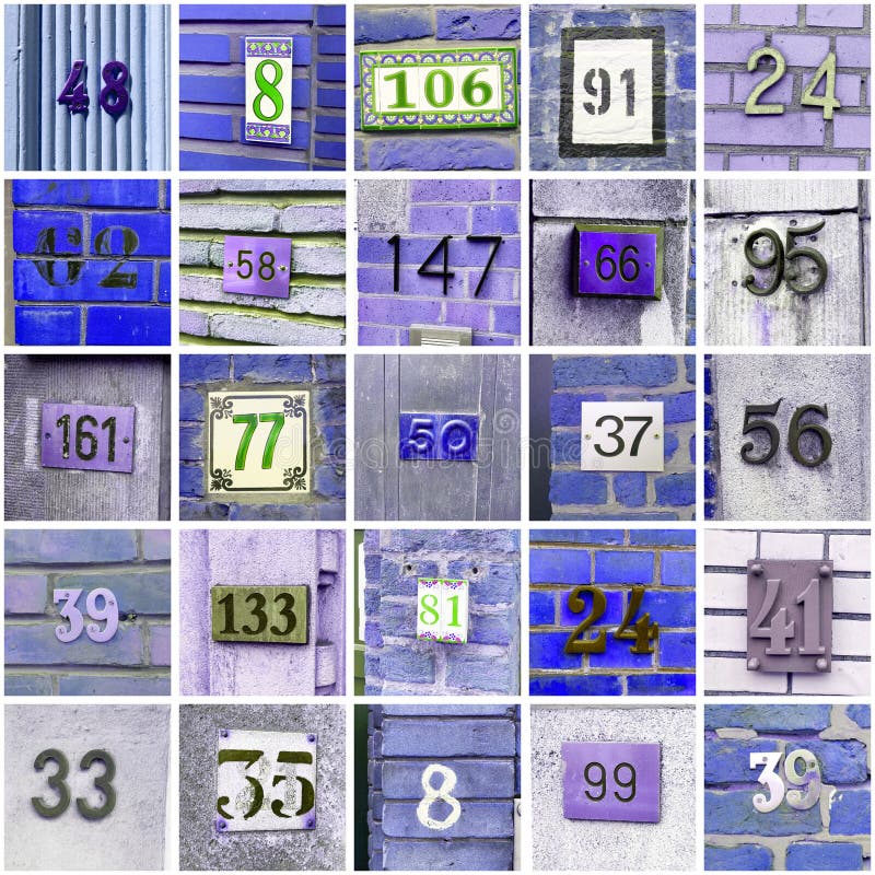 House numbers stock photo. Image of housenumbers, postal - 21774094