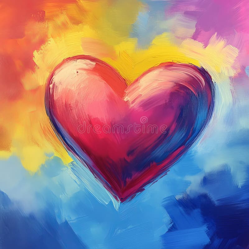 A Background for Valentine S Day with an Abstract Heart Inside Another ...