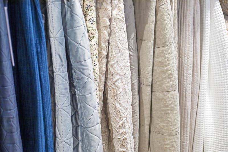 Background of Various Modern Fabrics for Furniture Stock Photo - Image ...