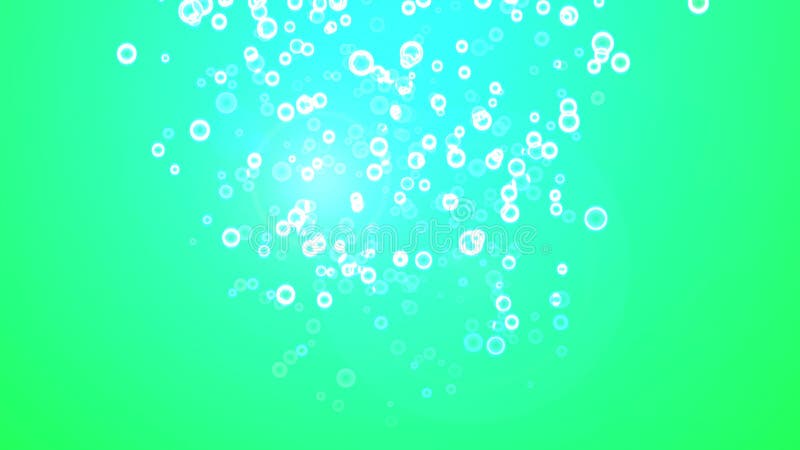 Background of Various Shapes of Flying Particles. Stock Footage - Video ...