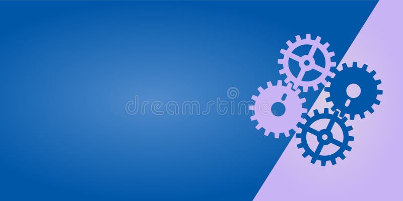 Background Vector Design. Machine Gear Illustration Collaboration Stock ...