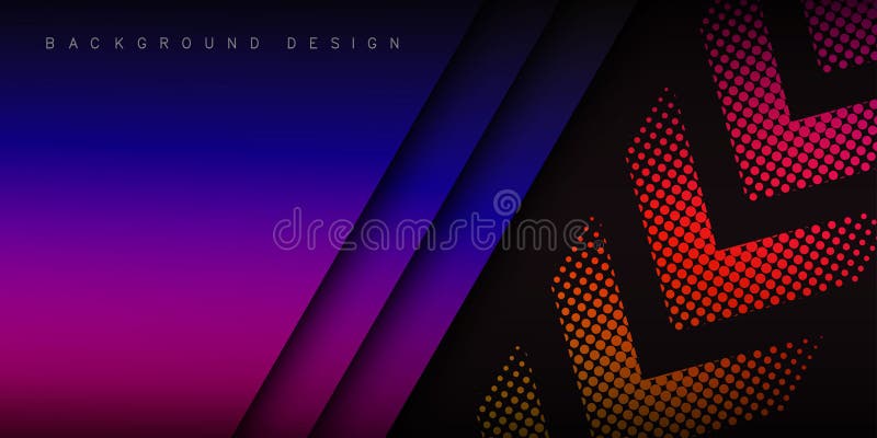 Background Vector Overlapping Layers with Colorful Arrow Directions for ...