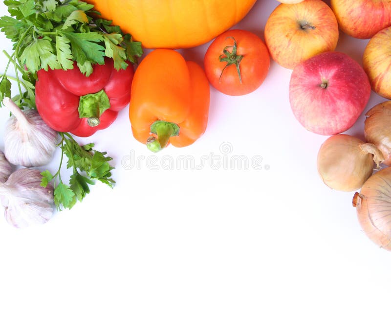Background with vegetables stock image. Image of gourd - 8107139