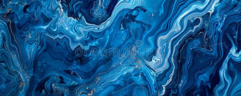 The Background of a Vibrant Blue Onyx Marble Texture, Featuring ...