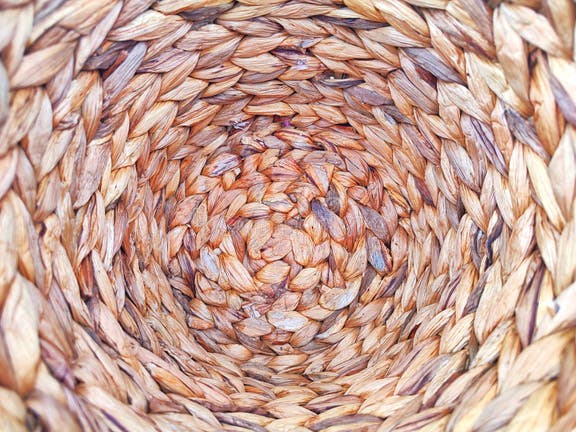 Background View of a Natural Straw Table Mat. Stock Photo - Image of ...