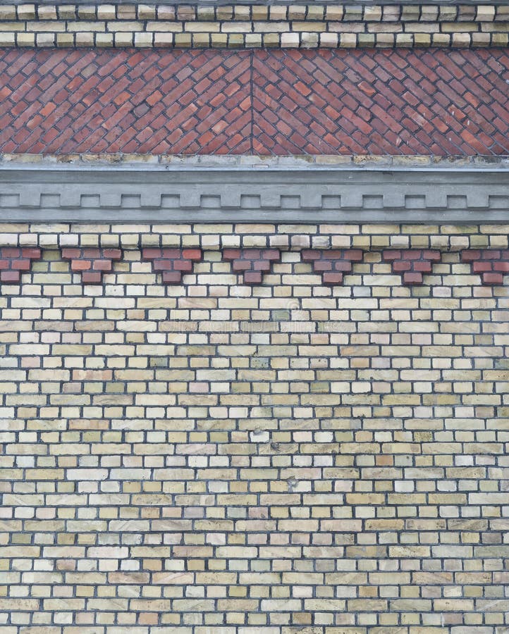 Background of Vintage Brick Wall with Pattern Stock Photo - Image of ...