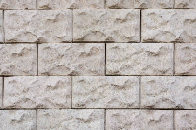 Background Wall of Blocks. Large Bricks. Stock Photo - Image of ...