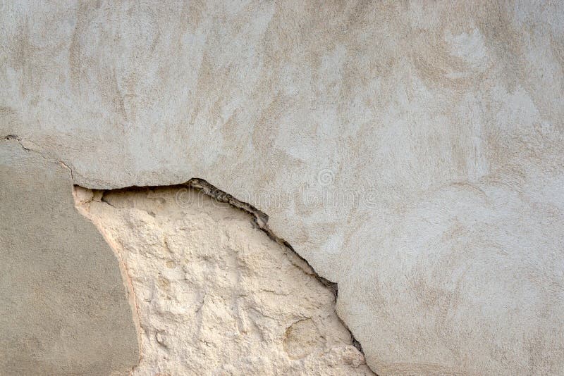 Background Wall with Crumbling Plaster Stock Image - Image of building ...