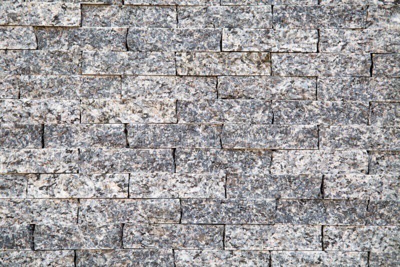 The Background of the Wall is Made of Strips of Natural Gray ...
