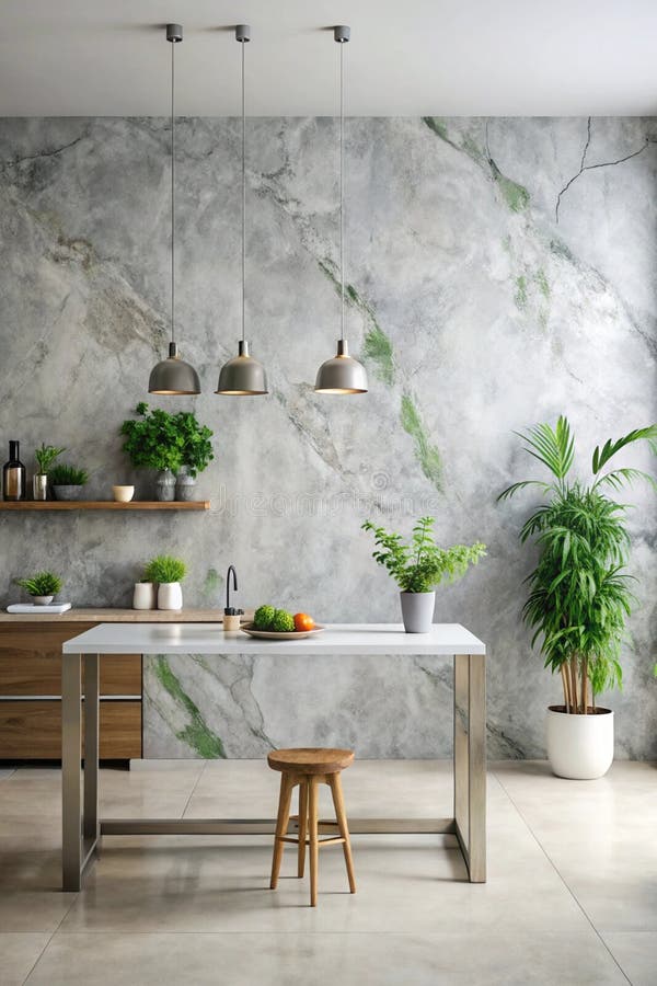 Background Wall Shadow Kitchen Floor Grey White Abstract Studio ...