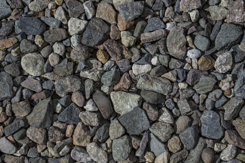 Background Wall with Small Rough Stones Stock Image - Image of gray ...