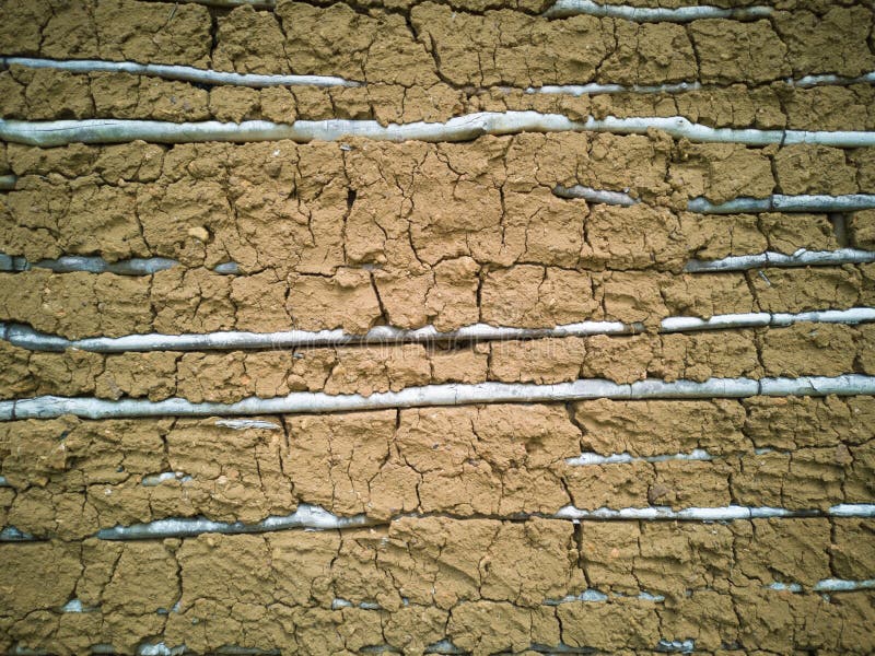 Background with Wall Texture Made of Mud Stock Image - Image of ...