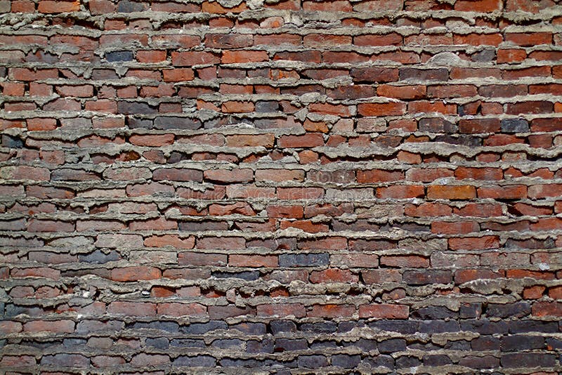 Background Wall Texture of an Old Section Facade Stock Image - Image of ...