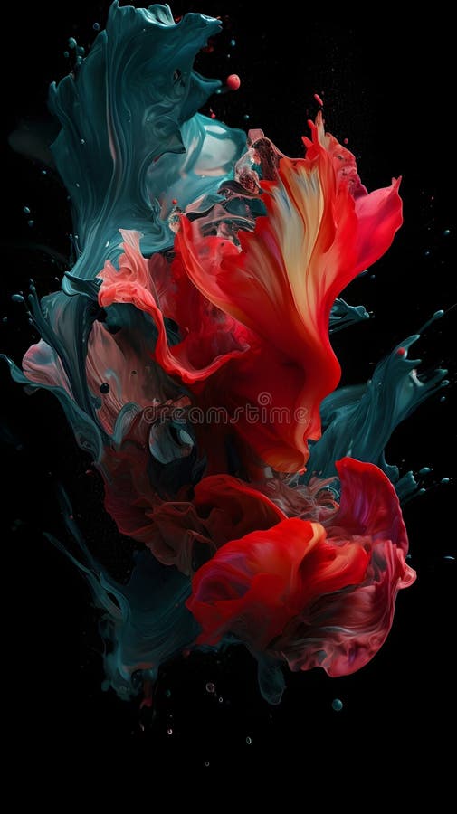 Background Wallpaper, Abstract Paint, Colorful Background, Vibrant ...