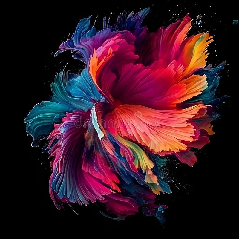 Background Wallpaper, Abstract Paint, Colorful Background, Vibrant ...