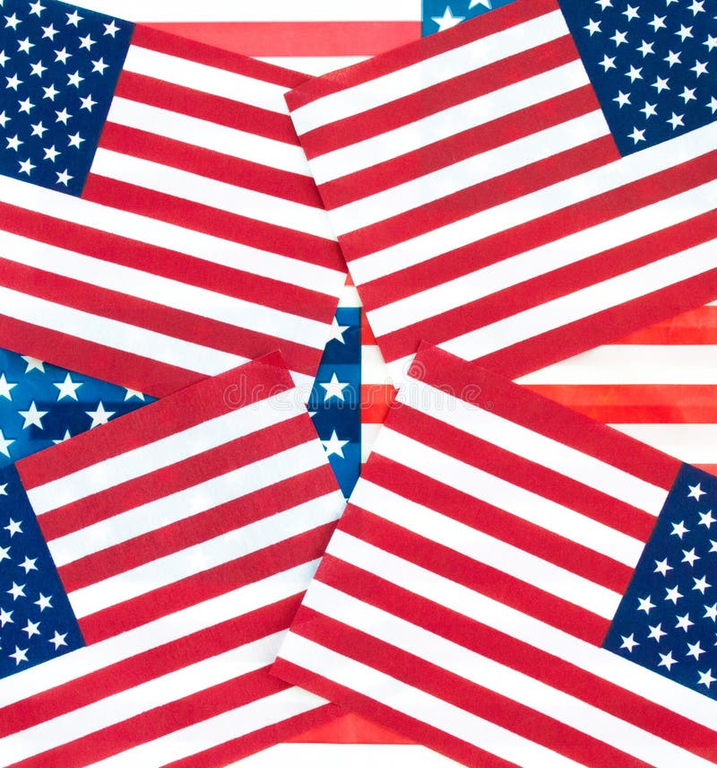 Background Wallpaper Three American Flags in a Row Stock Image - Image ...