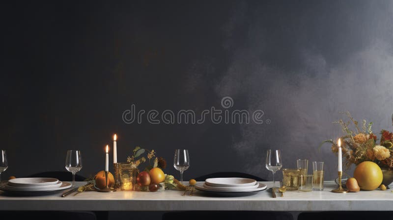 Background Wallpaper for Dinner Party Theme with Blank Space for Text ...