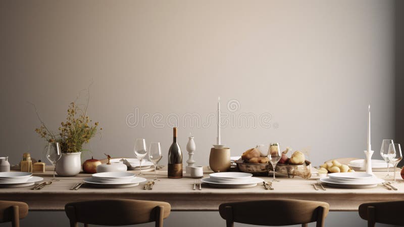 Background Wallpaper for Dinner Party Theme with Blank Space for Text ...
