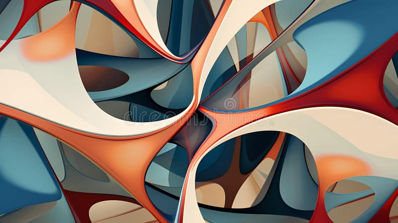 Background Wallpaper - Organic Geometry (Generative AI) Stock ...