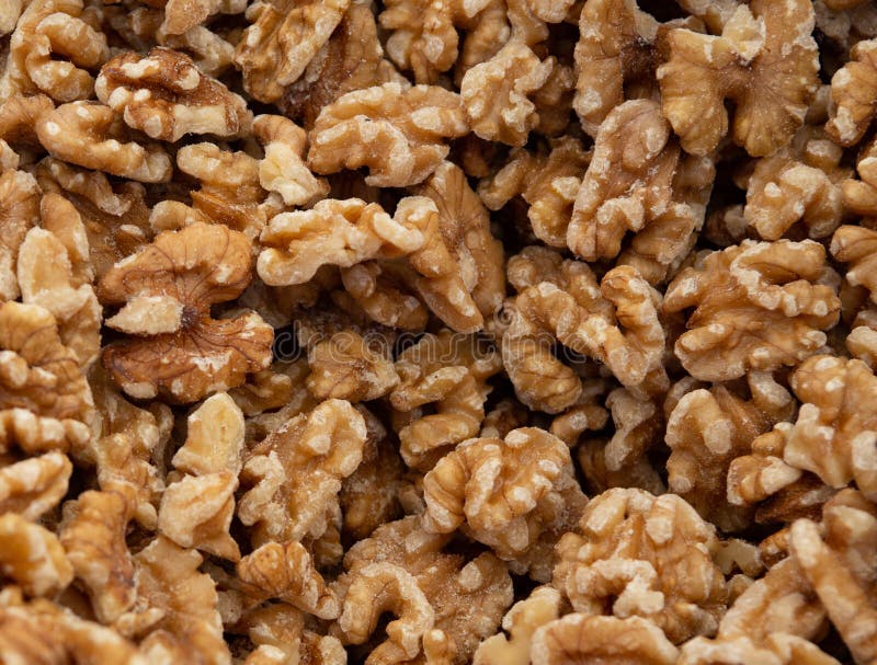Background of Walnuts stock image. Image of shell, nongmo - 120265825