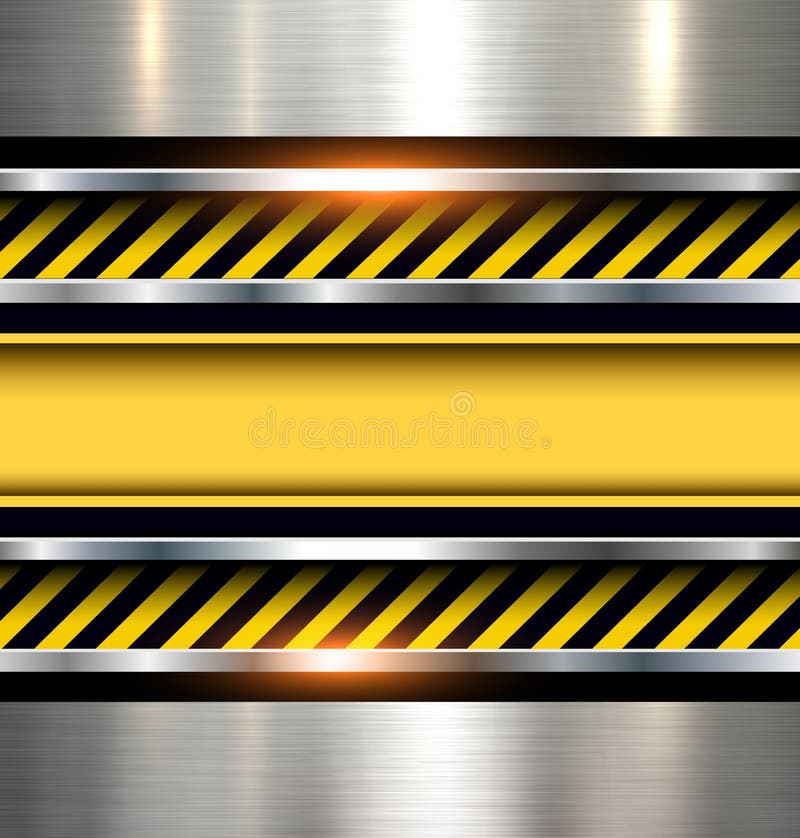 Background with Warning Stripes Stock Vector - Illustration of ...