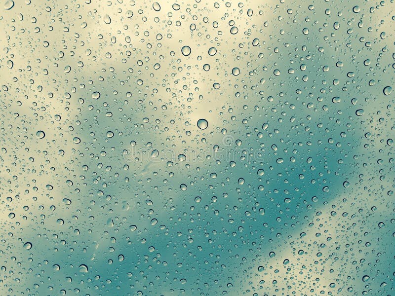 Beautiful Water Drops Background Stock Photo - Image of environment ...