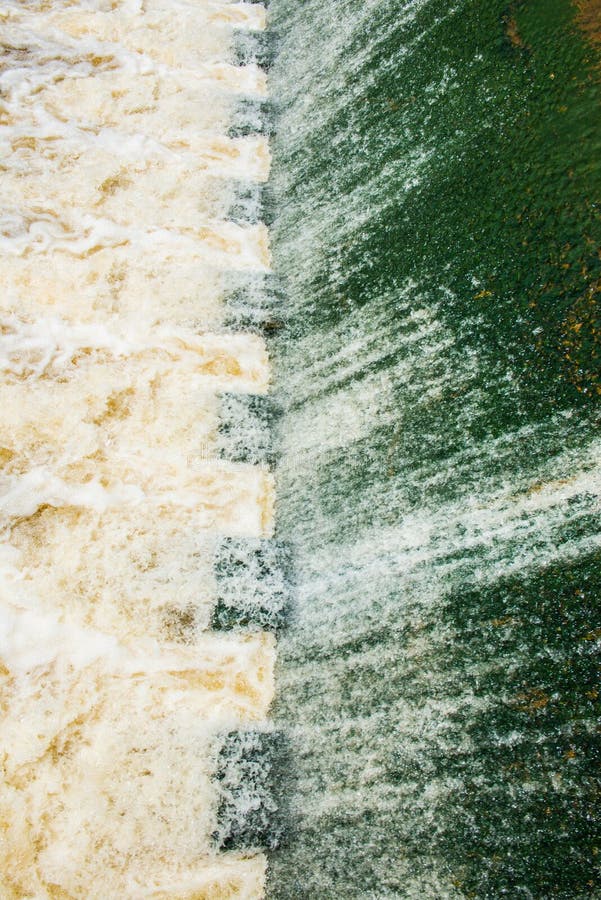 Background of Water Flowing Stock Photo - Image of bubbles, overflow ...