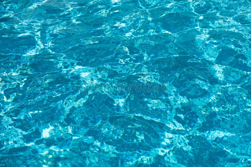 Background of Water, Surface Blue Swimming Pool. Stock Image - Image of ...