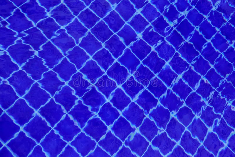 Background of Water in the Swimming Pool with a Wave Stock Image ...