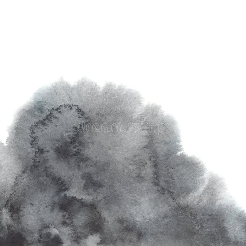 Background with Watercolor Abstract Gray Spot Stock Image - Image of ...