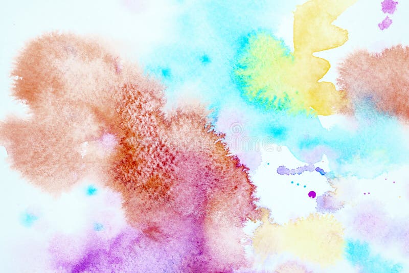 Background of Watercolour Paint Splashed Around in an Abstract Style ...