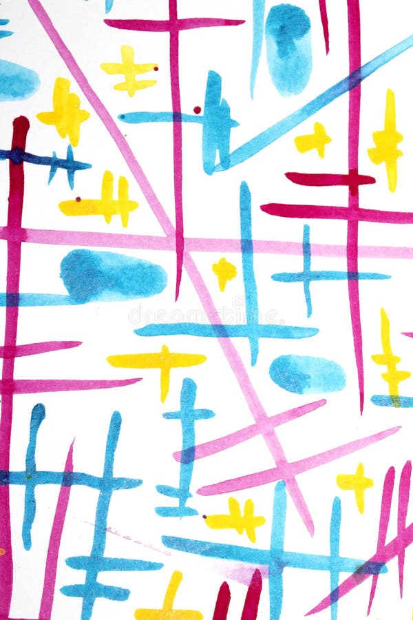 Background of Watercolour Paint Splashed Around in an Abstract Style ...