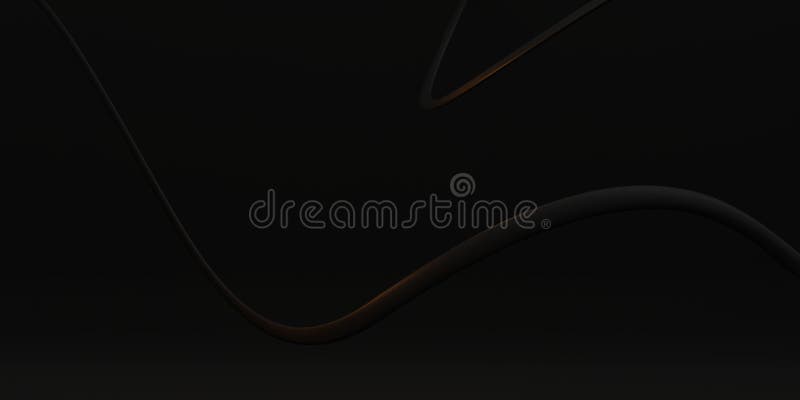 Background Wave Curve Plastic Tube Texture Black Curve Distorted 3d ...