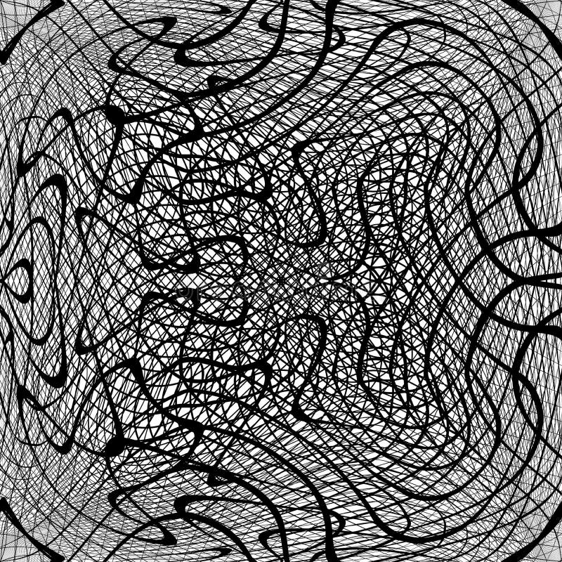 Background Wave Grid 014 stock vector. Illustration of curve - 208039666