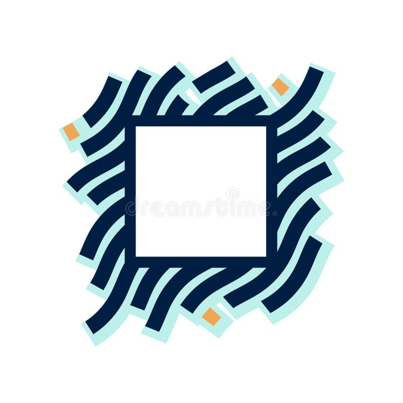 Background with Wave Pattern and Space for Text Stock Vector ...