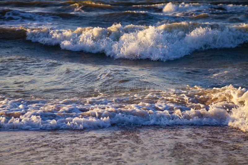 Background with Waves Close-up Stock Image - Image of beautiful, beauty ...