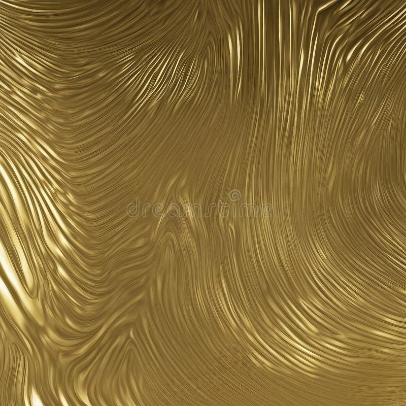 Background with Waves a Gold Engine-turned Texture Background with a ...
