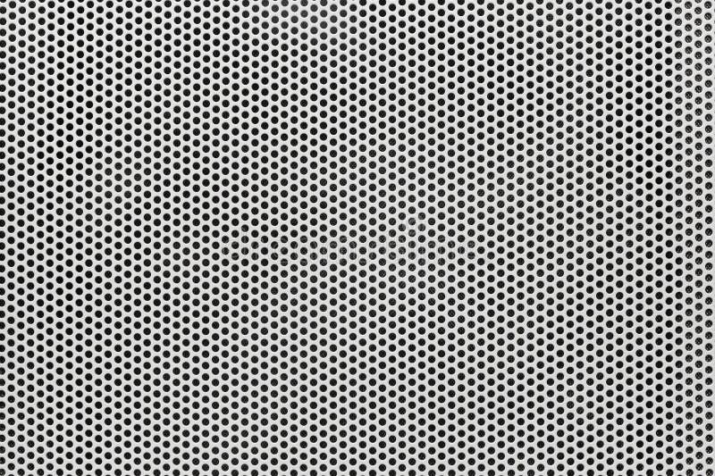 Background of Wavy Metallic Grid with Holes. Metal Mesh As Back ...