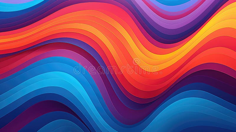 Background Wavy Optical Illusion Stock Illustration - Illustration of ...