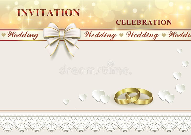 Background for Wedding Card Stock Vector - Illustration of card ...